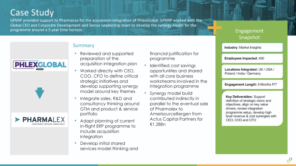 Pharmalex - Global PMI Partners