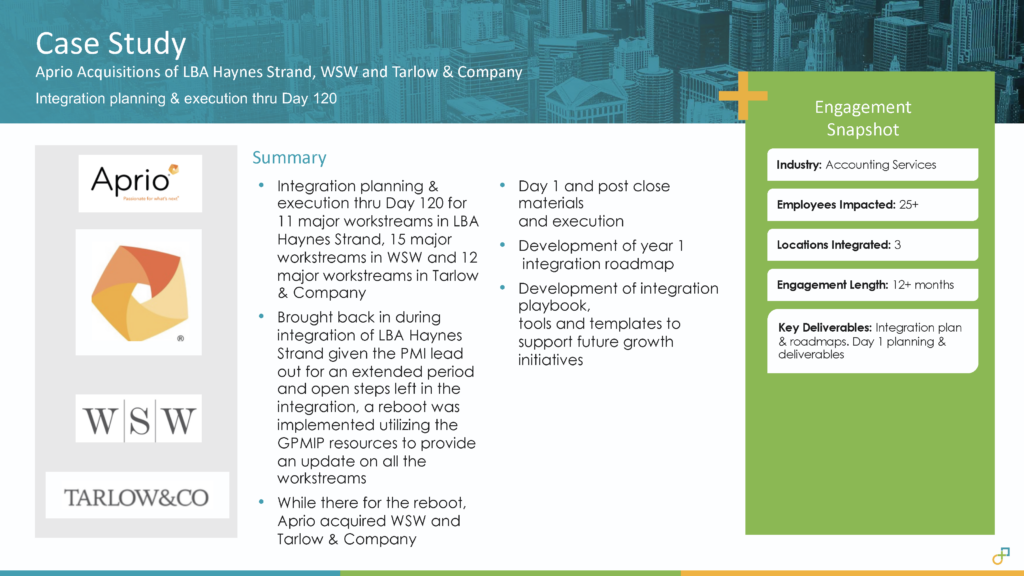 Aprio - Global PMI Partners