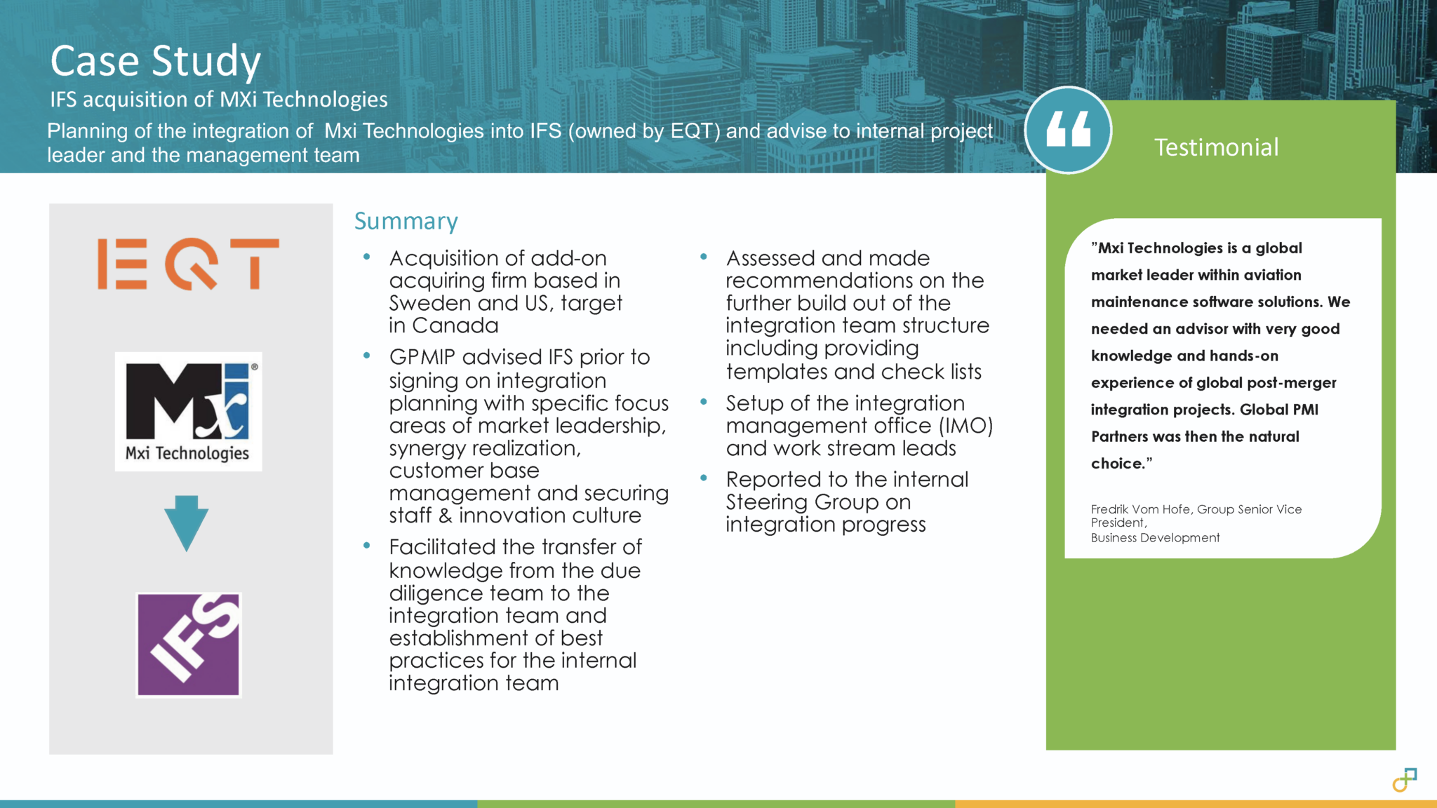 IFS - Global PMI Partners