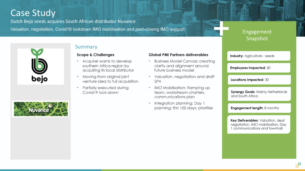 Bejo - Global PMI Partners