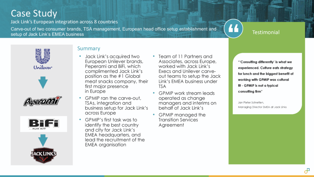 Unilever - Global PMI Partners