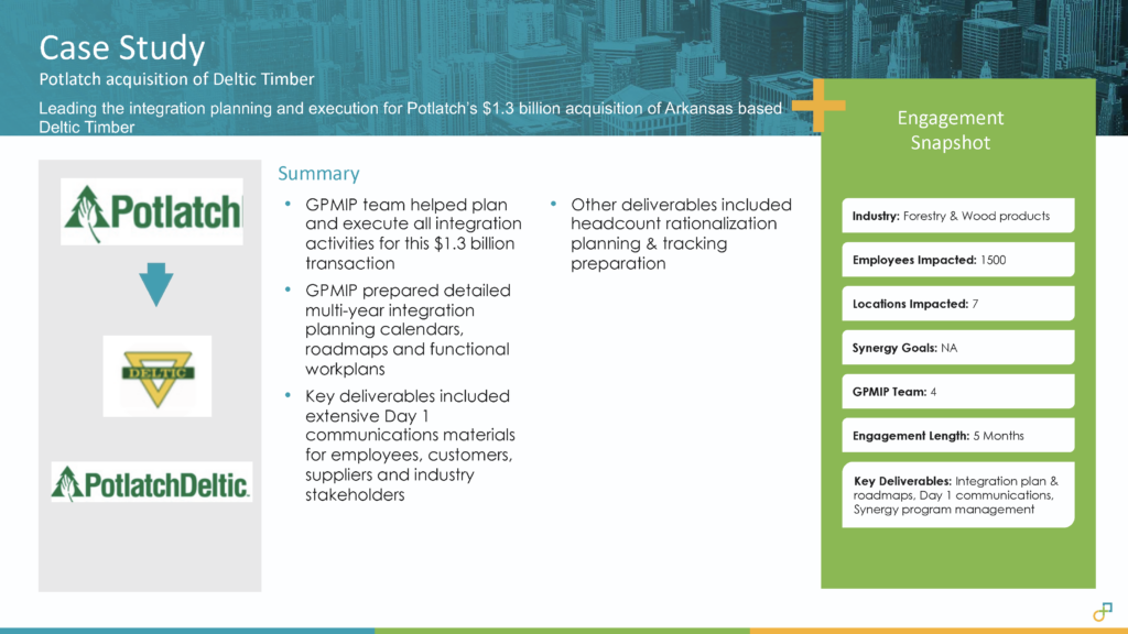 Potlatch - Global PMI Partners