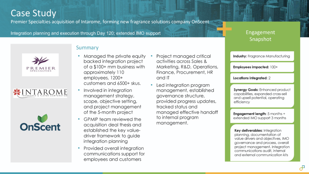 Premier Specialities - Global PMI Partners