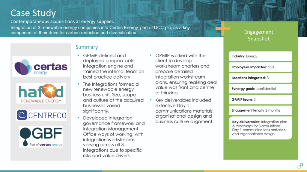 Certas Energy - Global PMI Partners