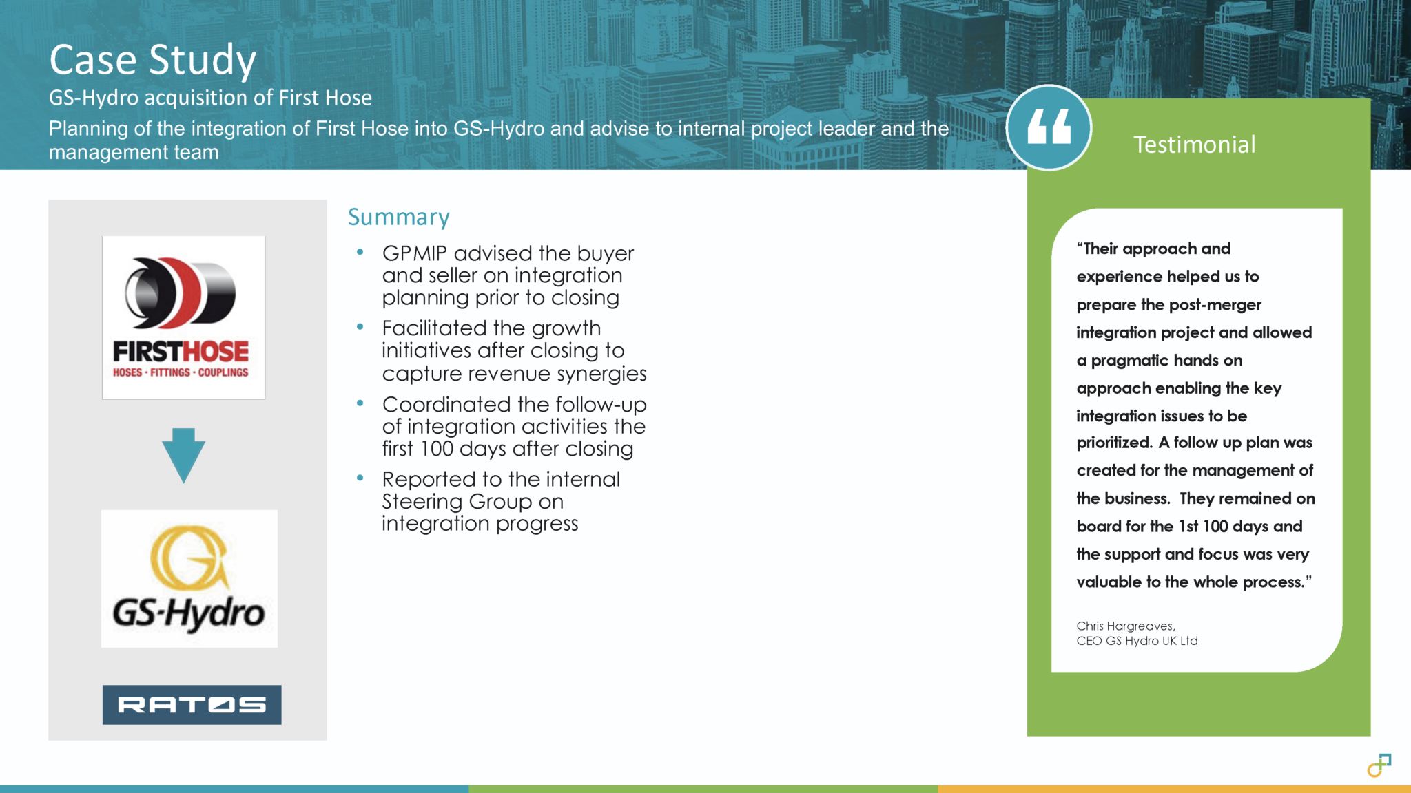 GS-Hydro - Global PMI Partners