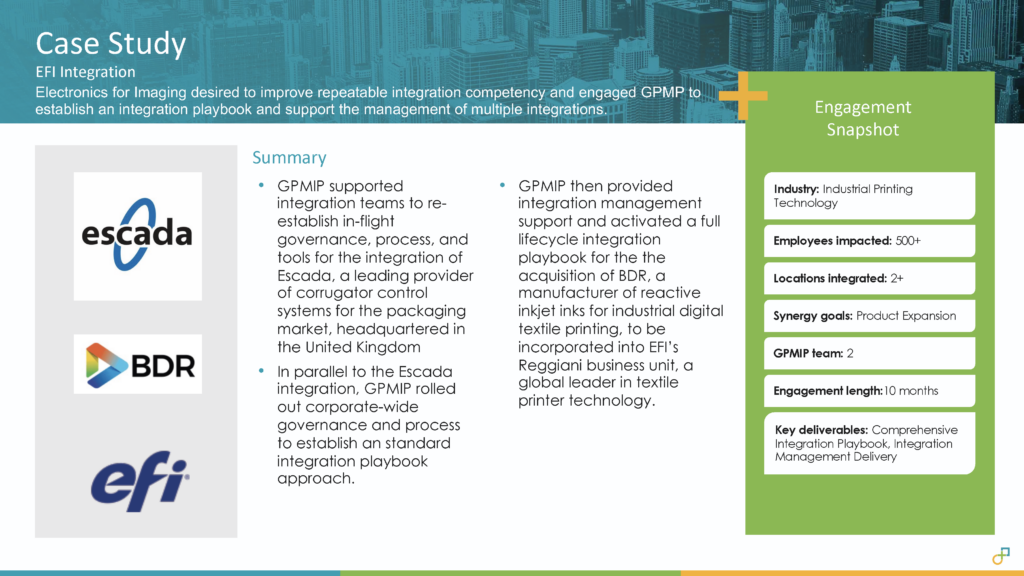 EFI - Global PMI Partners