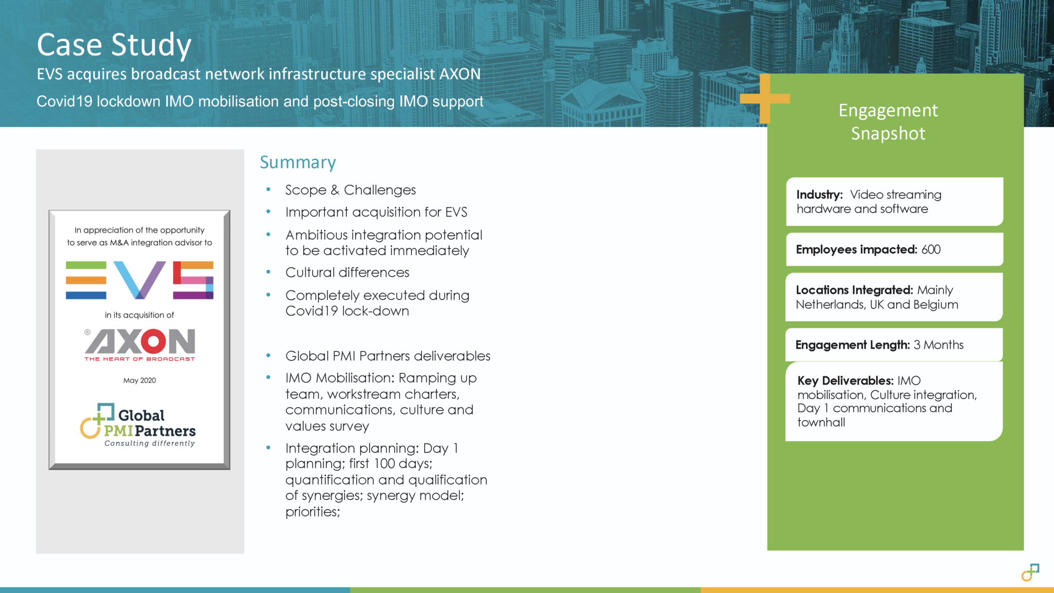 EVS - Global PMI Partners