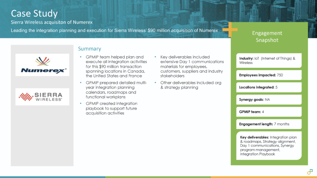 Sierra Wireless - Global PMI Partners