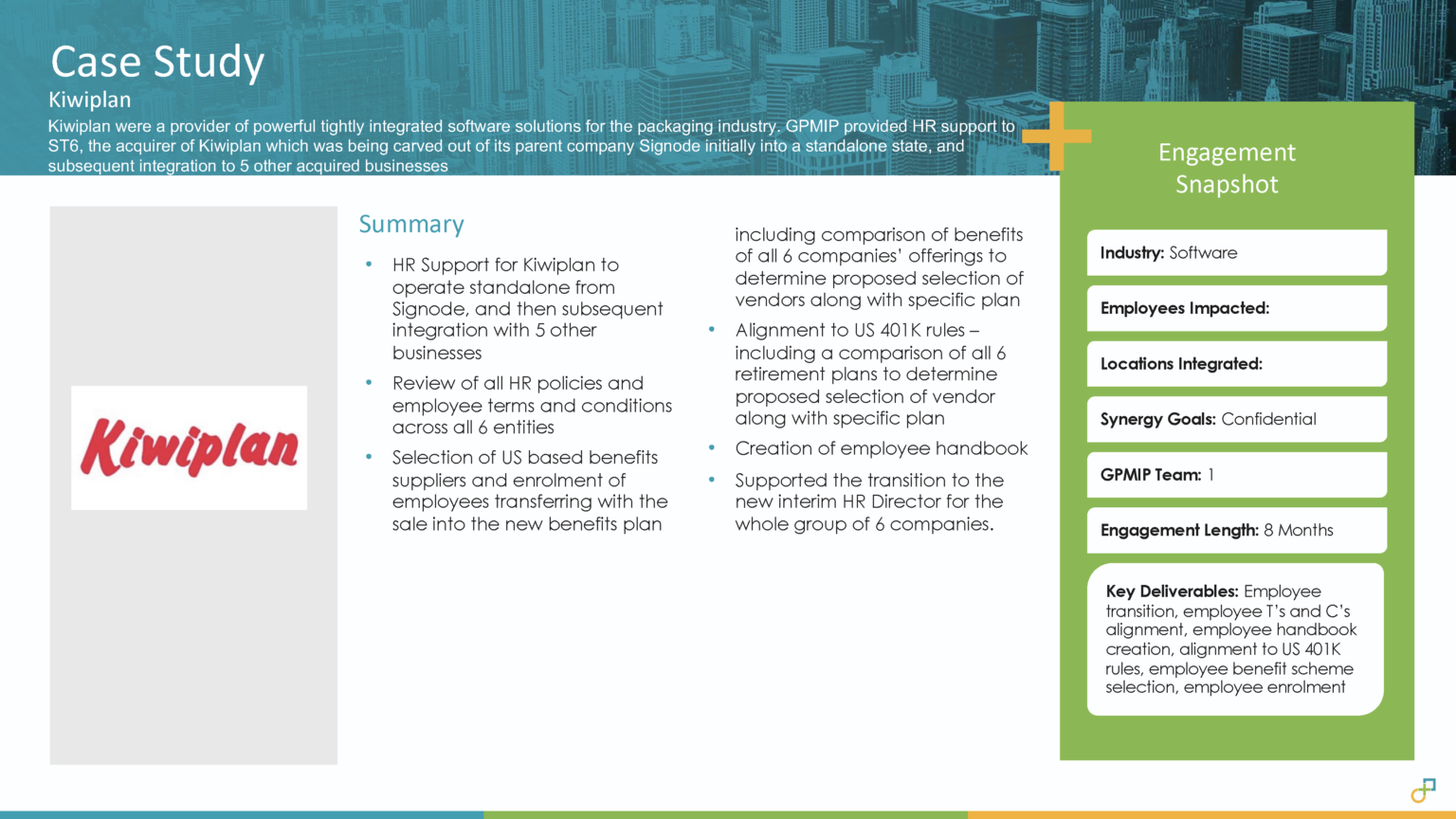 Kiwiplan - Global PMI Partners