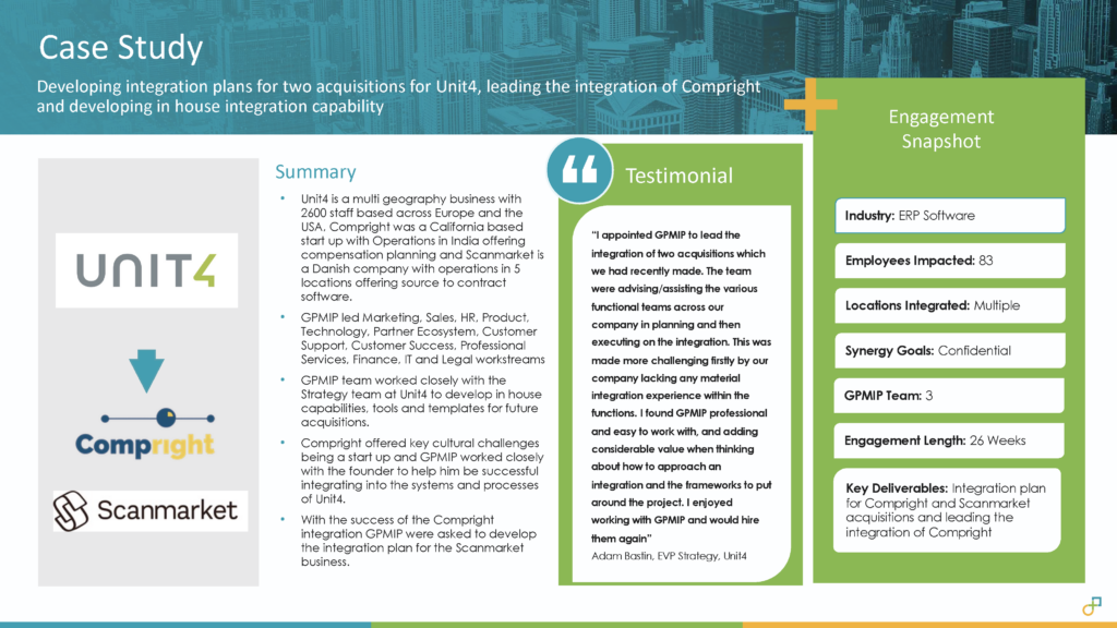 Unit4 - Global PMI Partners