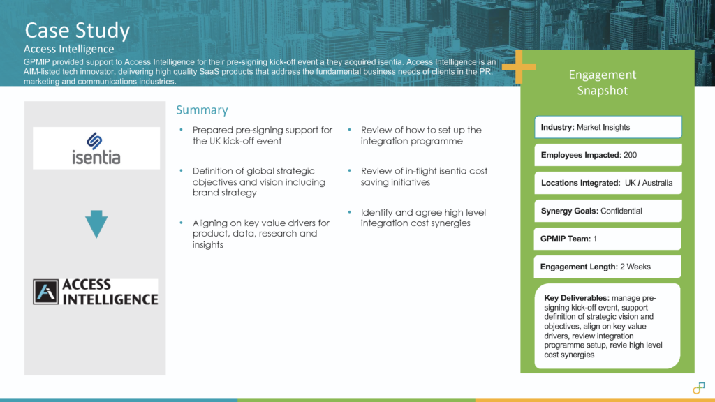 Access Intelligence - Global PMI Partners