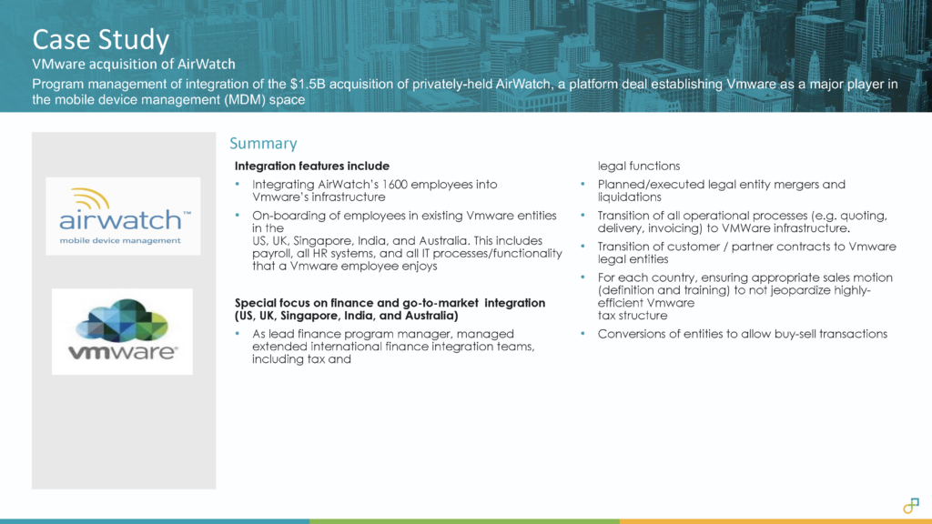 VMware - Global PMI Partners